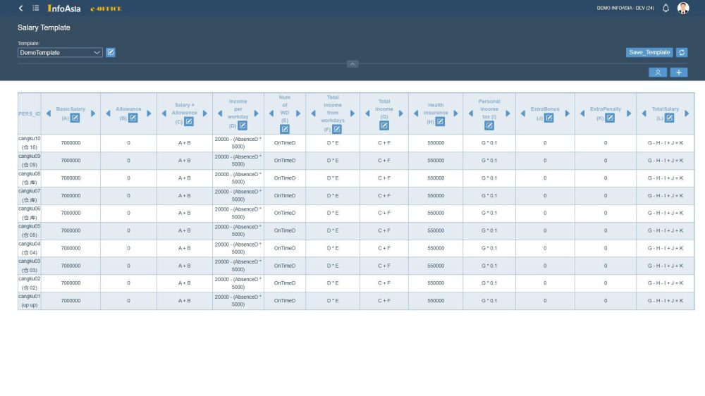 INFOASIA SAP ERPE-OFFICE – HUMAN RESOURCE & PAYROLL SOFTWARE INFOASIA ...